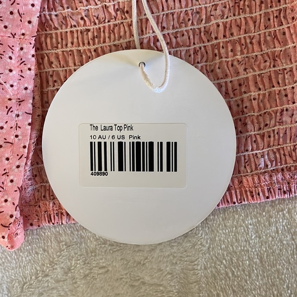 Princess Polly | Tops | Princess Polly The Laura Top Pink Us 6 Never ...